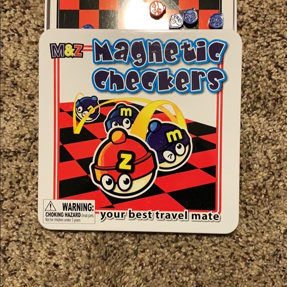 Toys | Euc Magnetic Mini Checkers Game | Poshmark